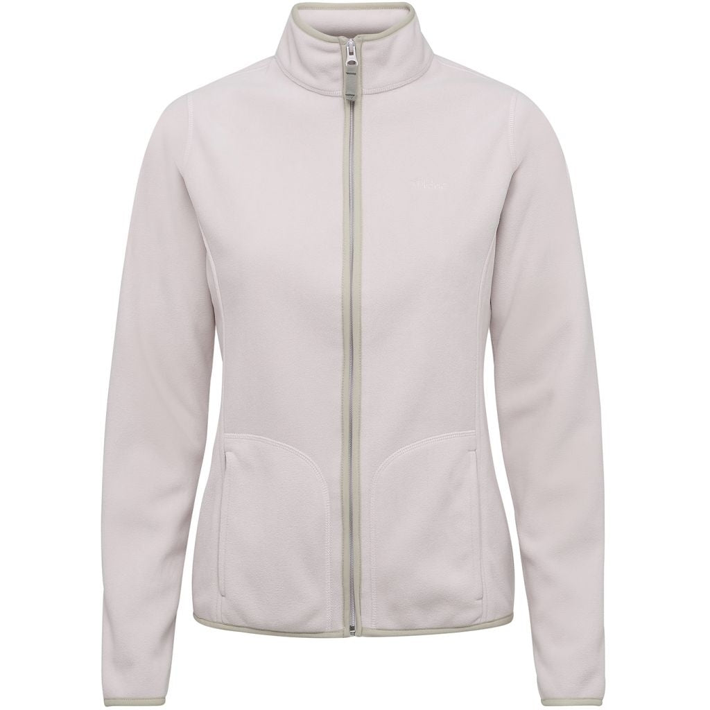 Women's fleece jacket - Rose powder/mocca