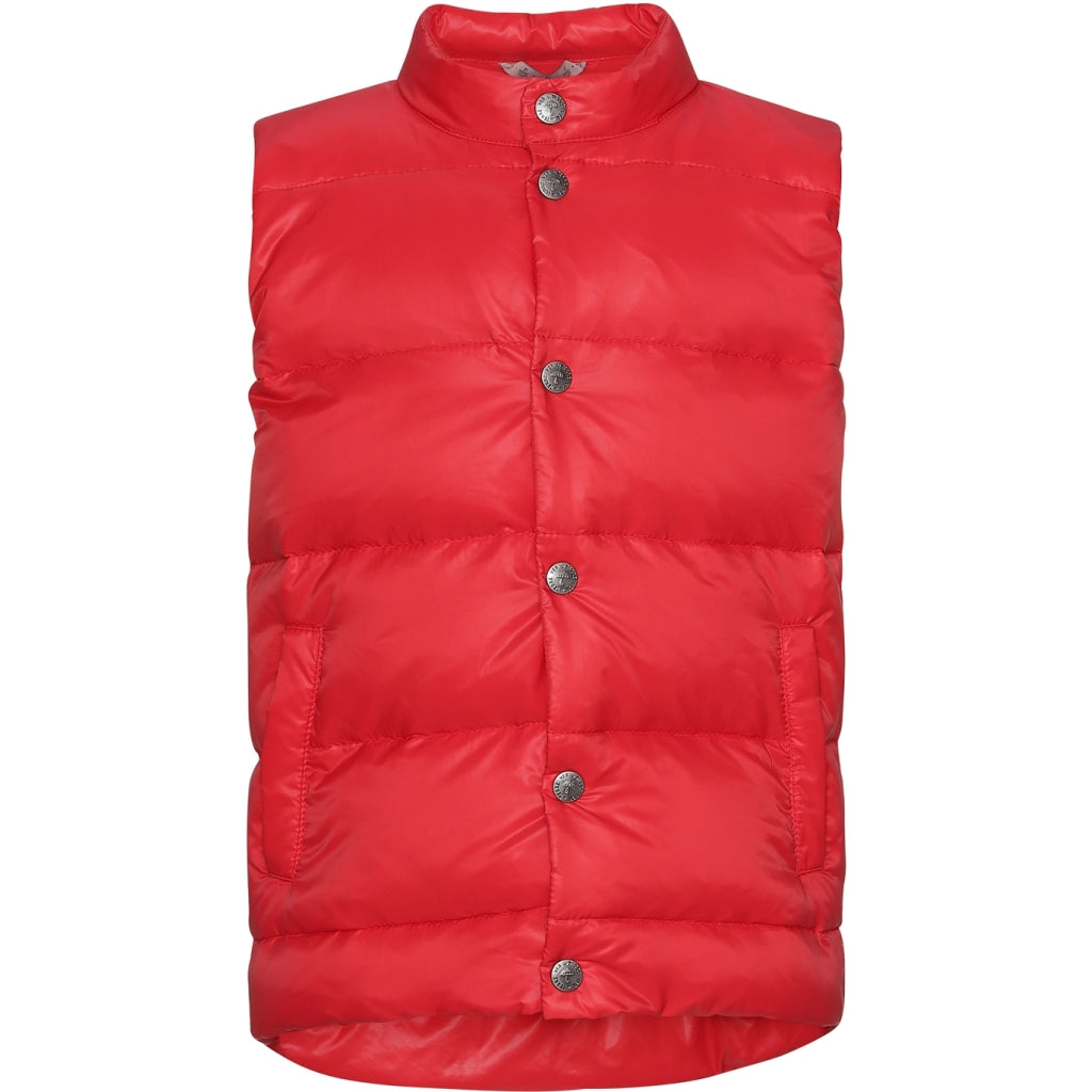 Down vest - Red