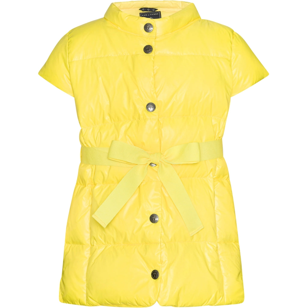 Girls down vest - Yellow
